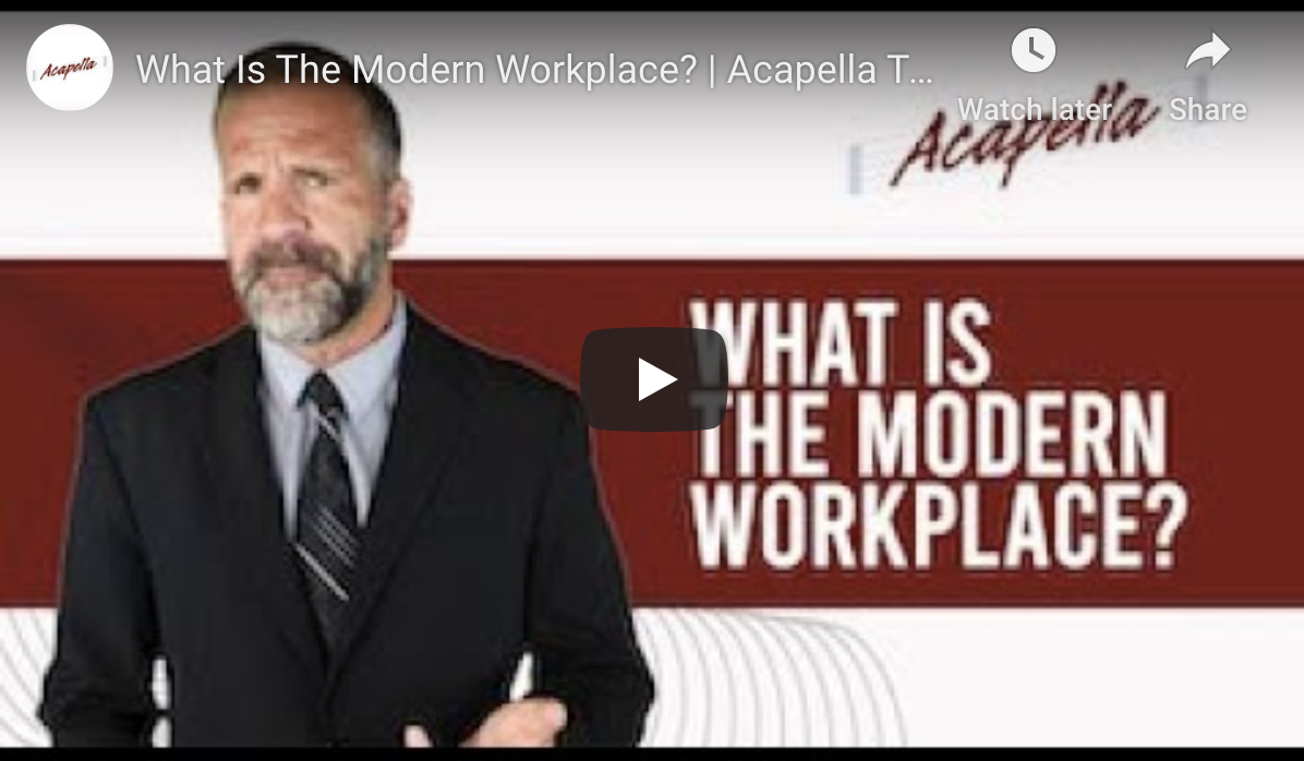 The Manchester Modern Workplace - Acapella